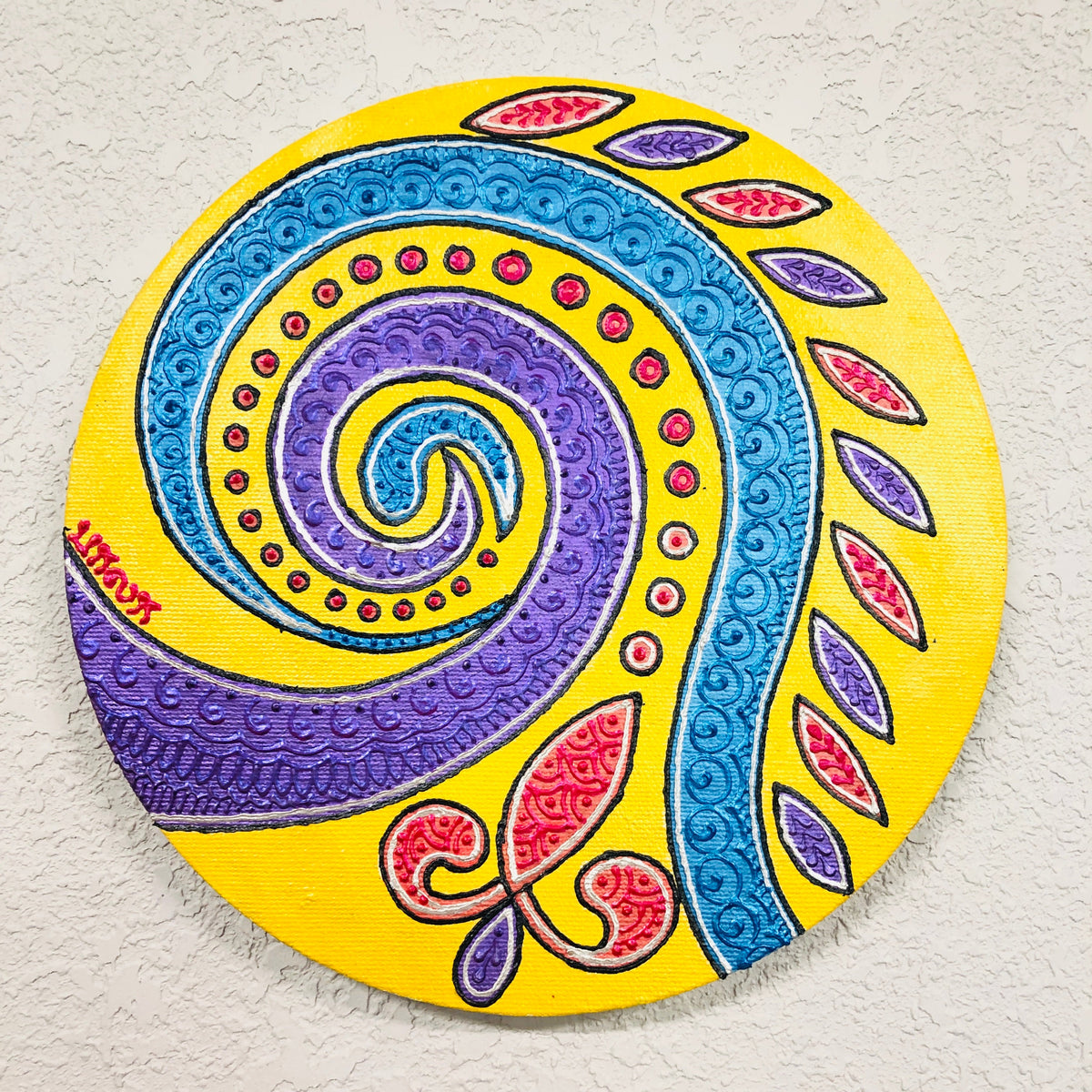COLORS OF HOLI – Art by Bala
