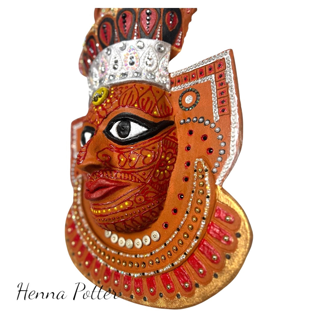 Theyyam Mask – Art by Bala